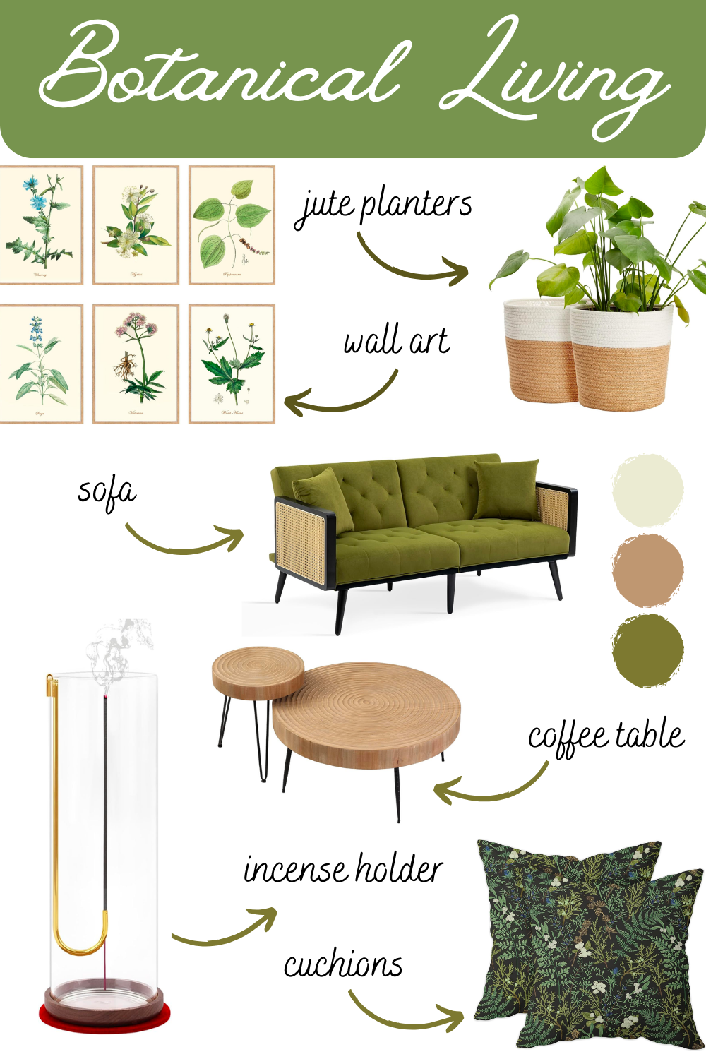 Embracing Nature: How to Create a Botanical Living Room Retreat