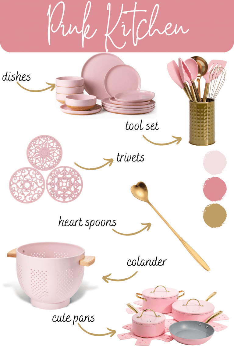 Creating a Charming Pink Kitchen